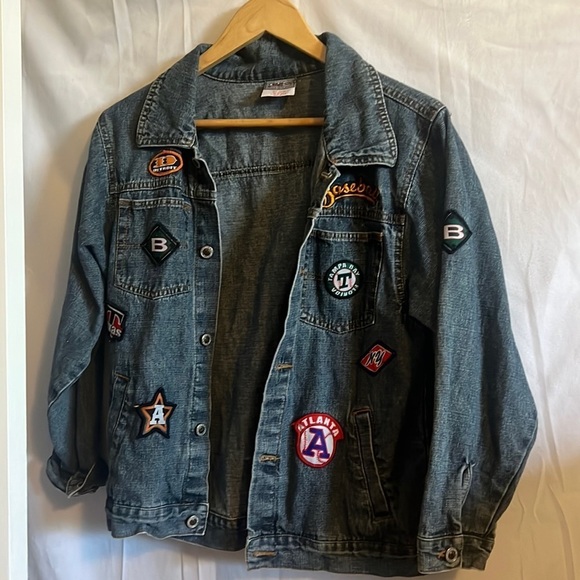 Jackets & Coats | Vintage Denim Patch Jacket | Poshmark
